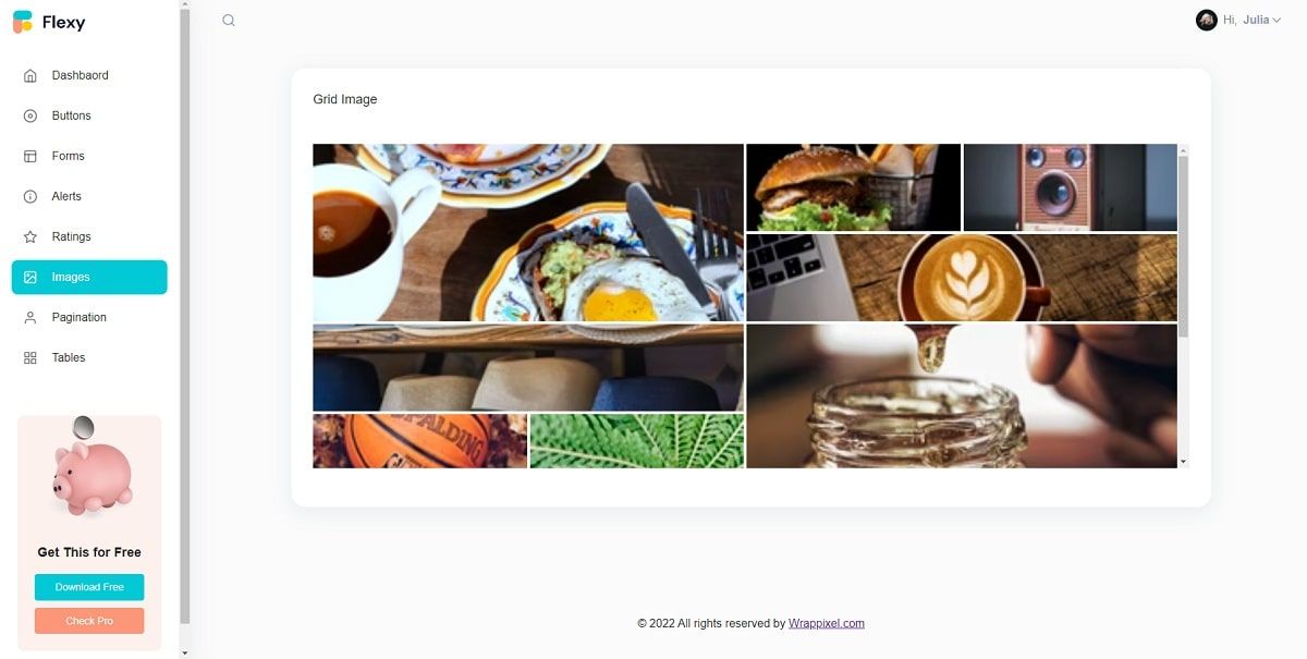 Flexy Next Js - Free Dashboard Template