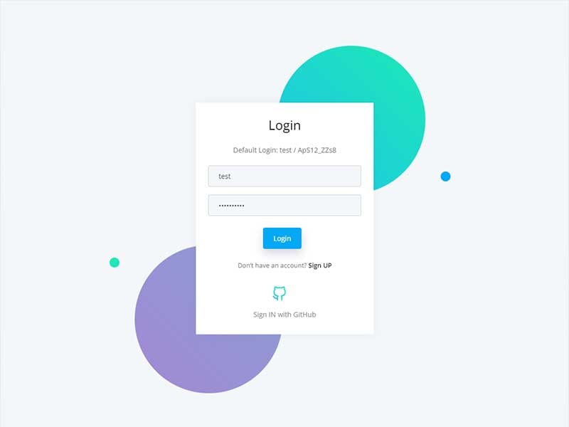Django OAuth for Github - Datta Able (free product)