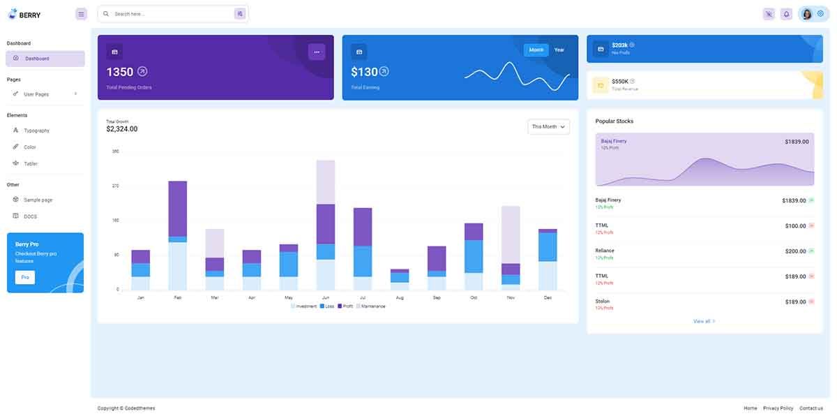 Go LIVE with Flask - Berry Bootstrap 5 Design
