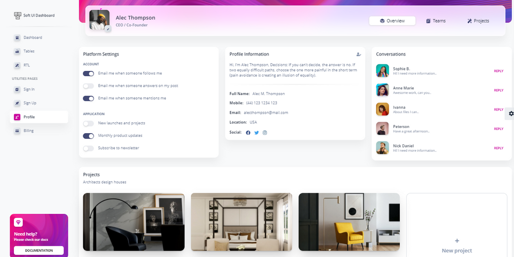 Soft UI Dashboard - Open-Source Bootstrap 5 Dashboard