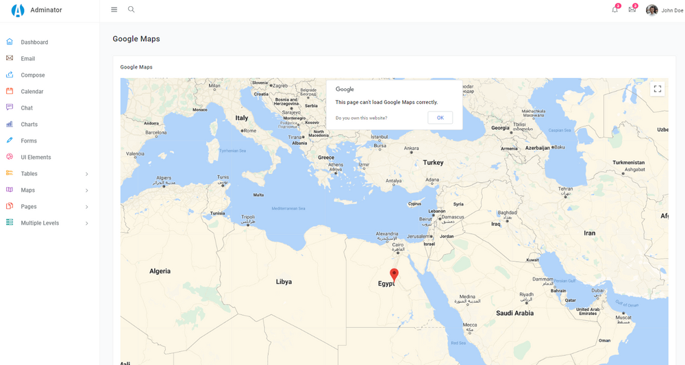 Flask Dashboard - Adminator Design