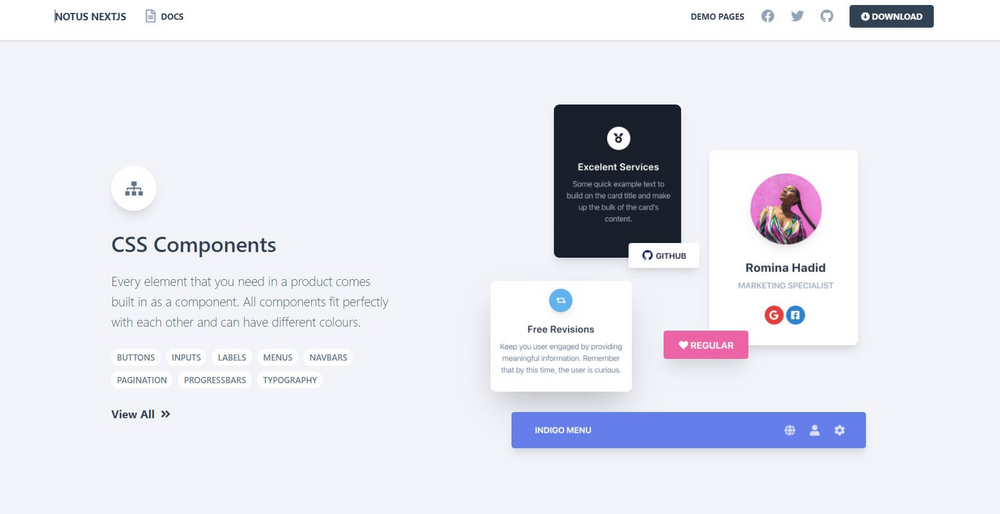 Next JS Themes - Open-source and Free