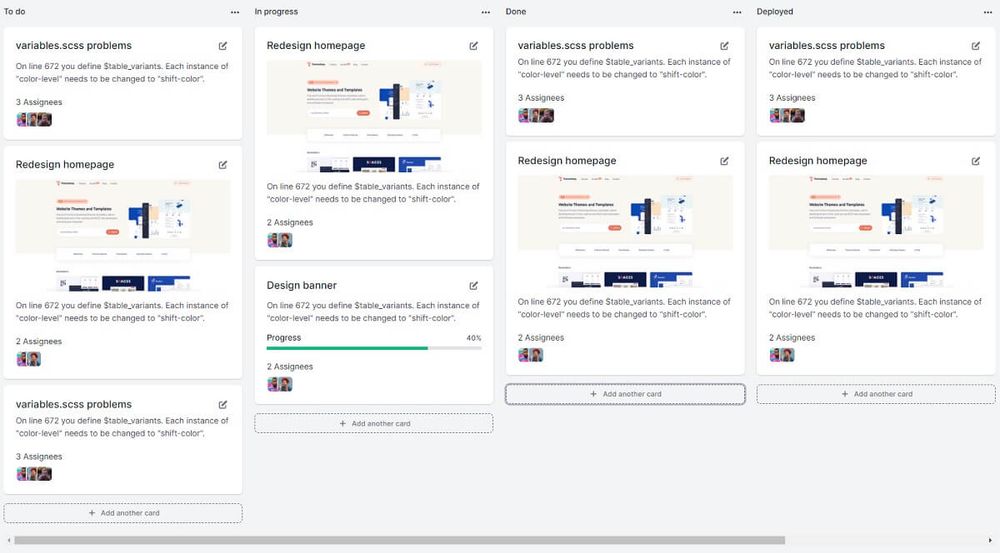 Kanban Board Bootstrap & React - A curated list