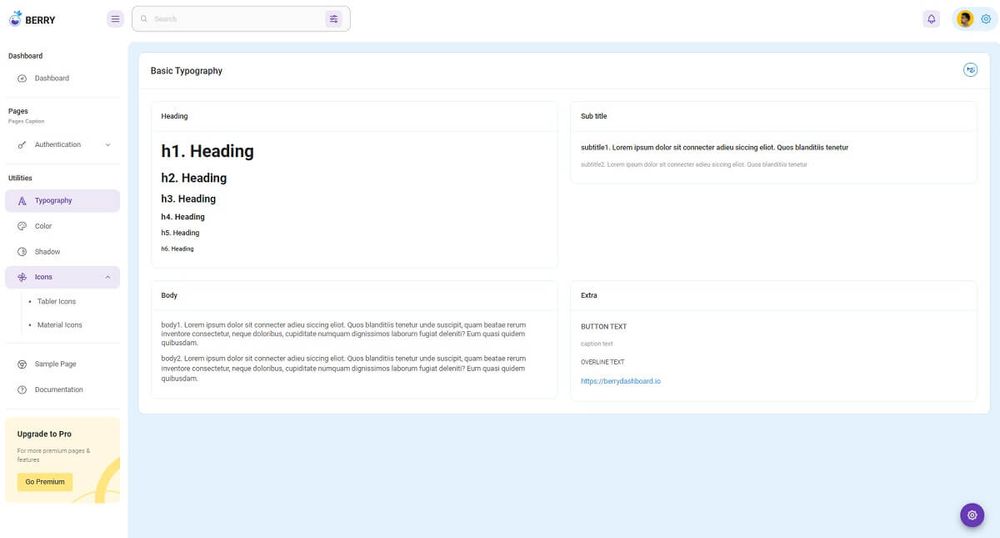 React Berry Dashboard - 360 Degrees Review