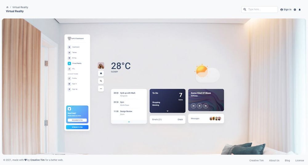 Material Dashboard - Open-Source Starters