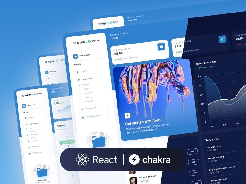 Chakra UI - Components for React | Admin Dashboard