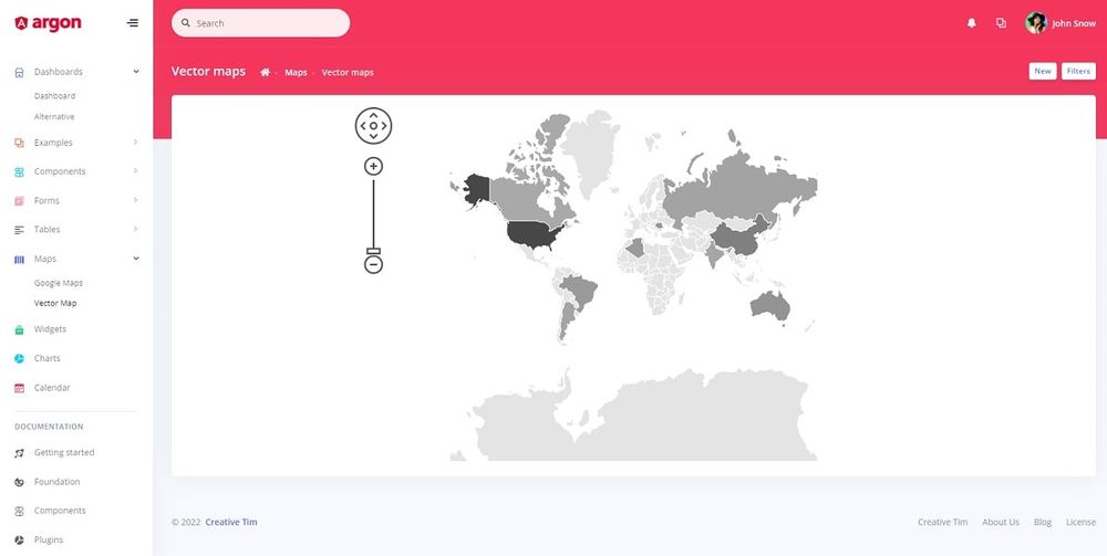 Argon Dashboard PRO Angular (updated)