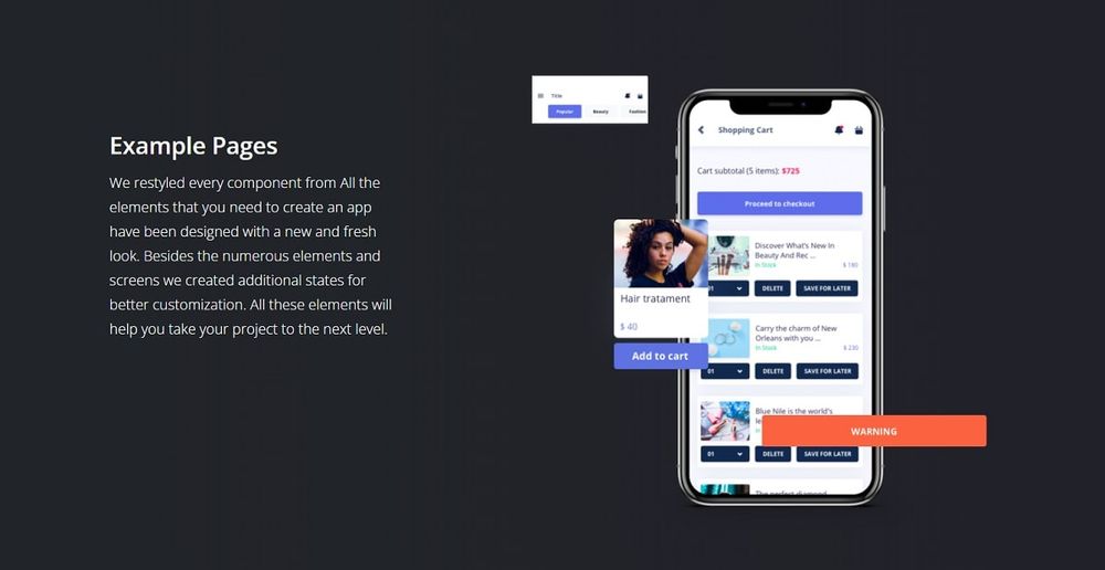 Argon Flutter - Open-Source Template