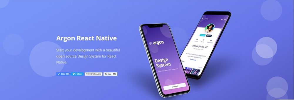 Argon React Native - Free Template