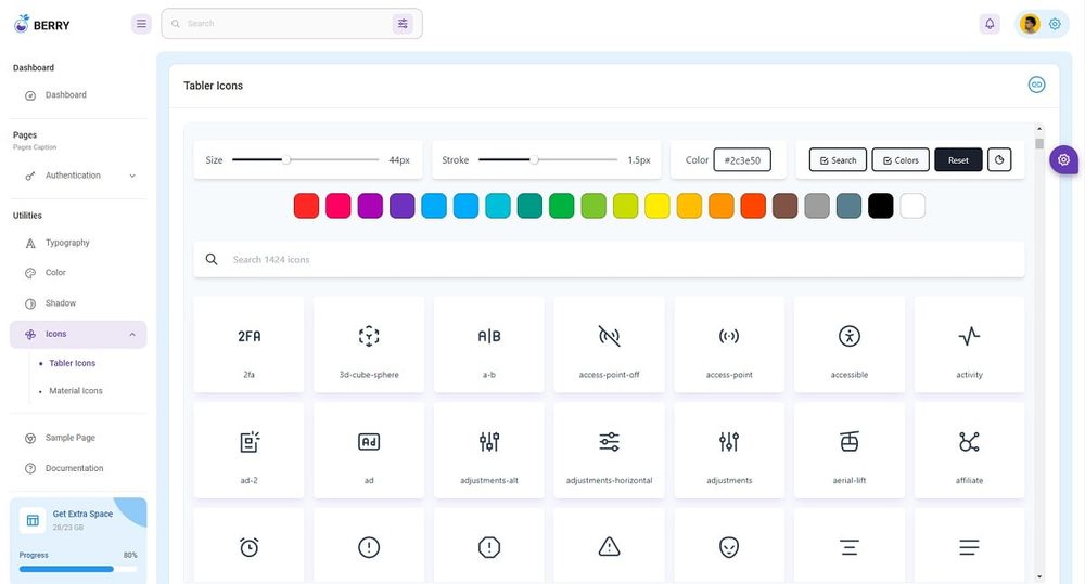 Berry - Open-Source React Dashboard