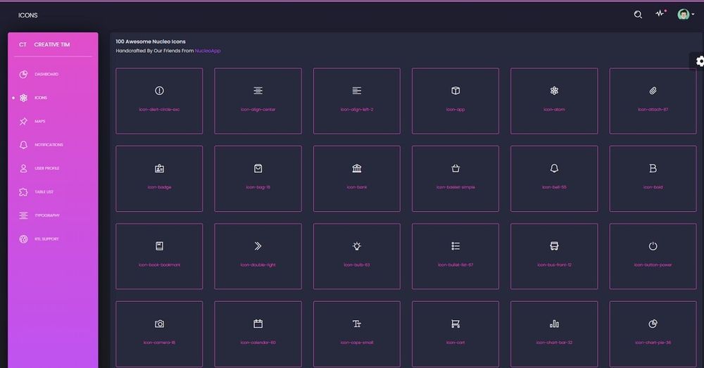 Black Dashboard - Open-Source Bootstrap Template
