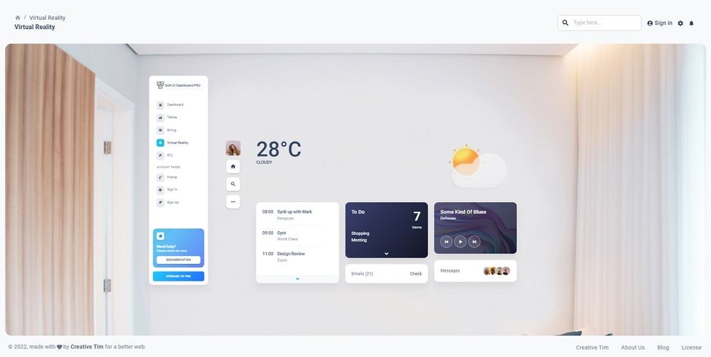 Soft UI Dashboard React - Free Template