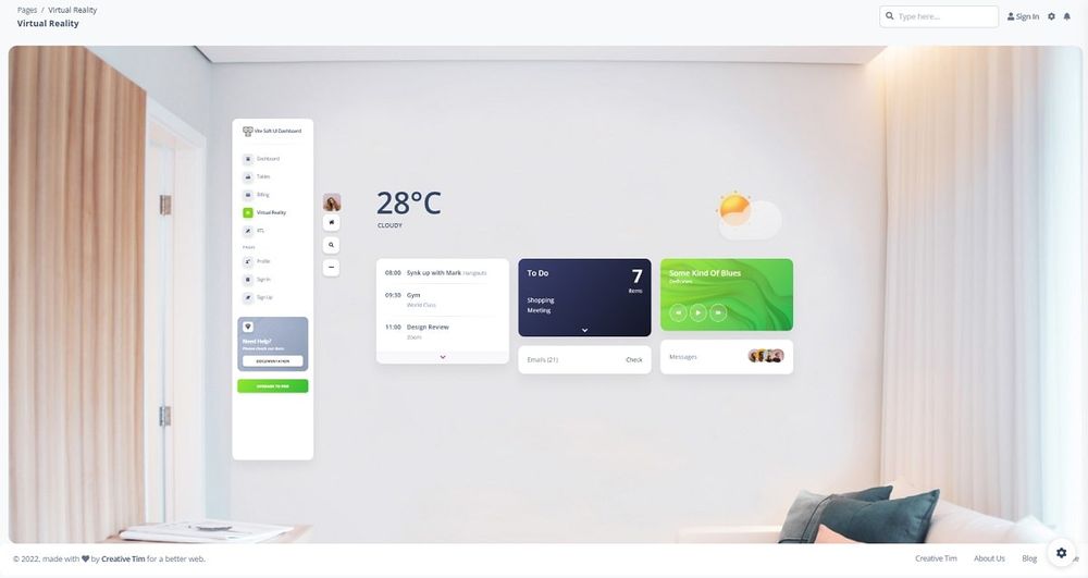 Vite Soft UI Dashboard - Free Template