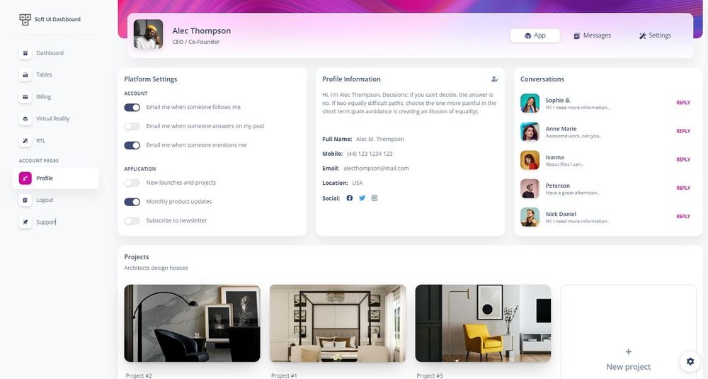 Soft UI Dashboard - Open-Source Flask Starter