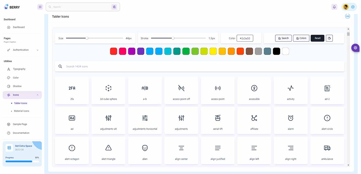 React Berry - Open-Source MUI Template