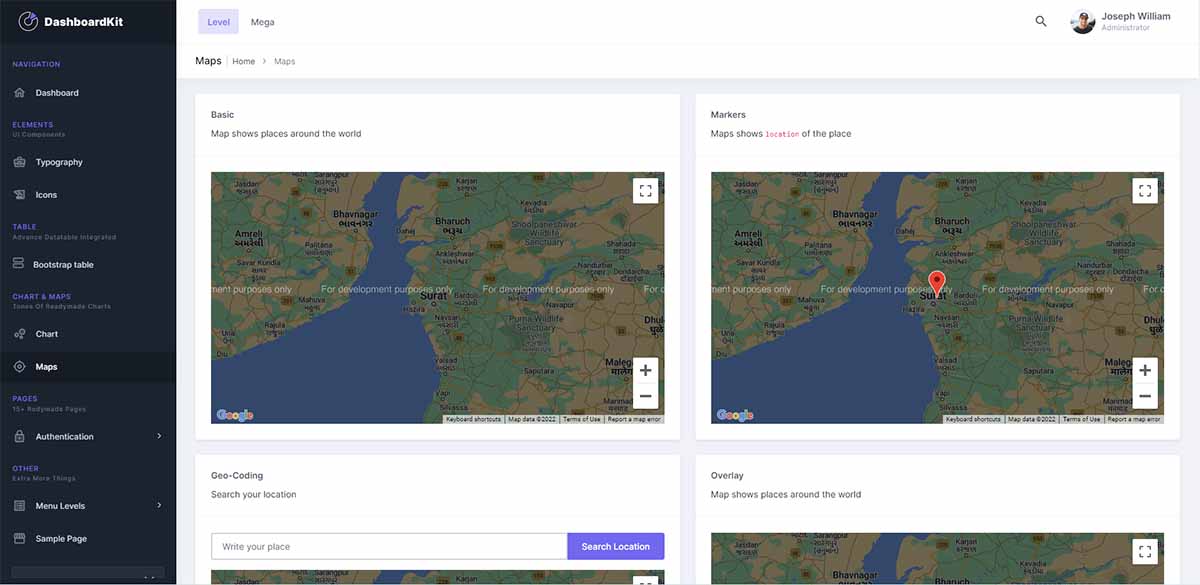 DashboardKit - Free React Dashboard Template