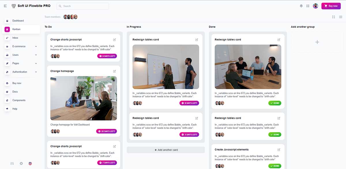 Soft UI Flowbite - Premium Tailwind Design