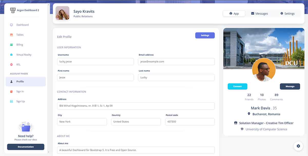 Tailwind CSS Templates - Open-Source and Free