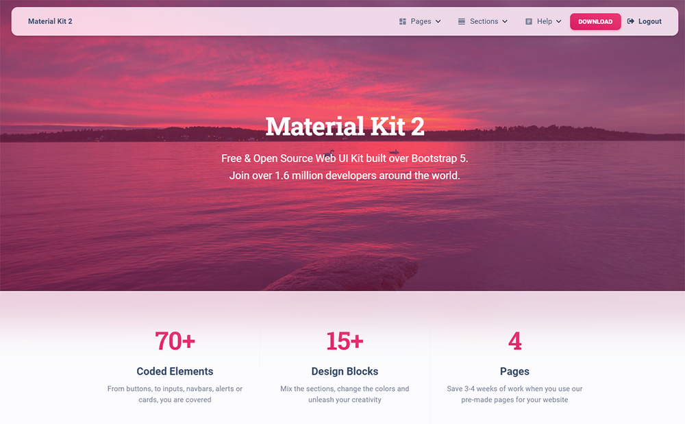Django App - Material Design