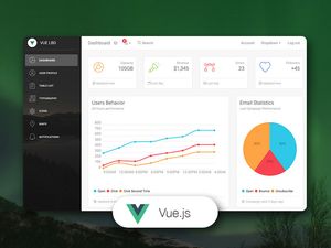 Vue Light Dashboard - Free Template