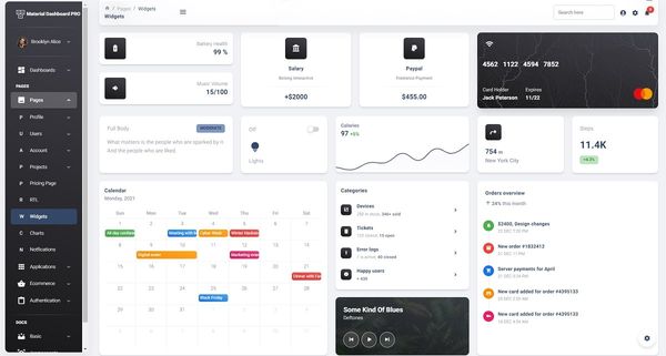 NextJS Material Dashboard 2 PRO (Updated)