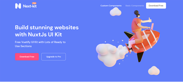NuxtJS Templates - Free & Commercial Products